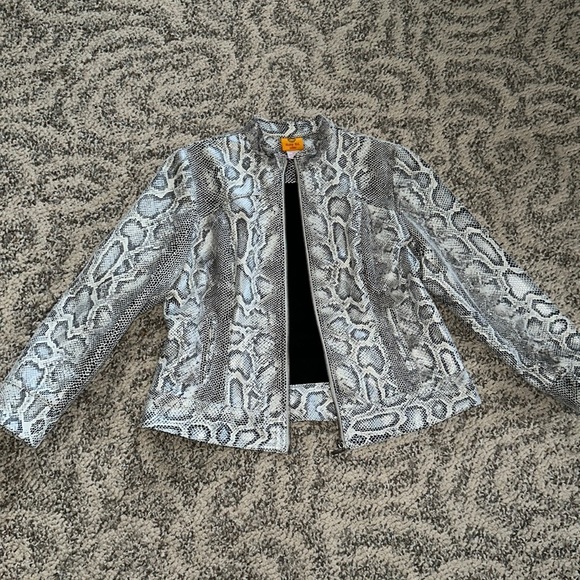 Ruby Rd. | Jackets & Coats | Ruby Rd Snakeskin Jacket Petite 2 | Poshmark